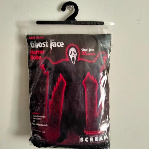Fun World | Other | Scream Ghost Face Horror Robe Adult Classic New Fun ...
